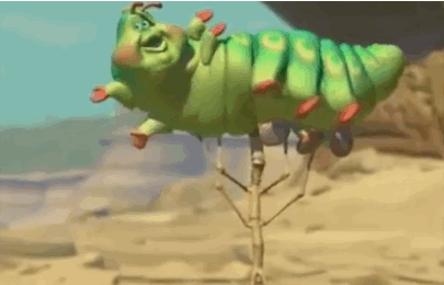 Bugs Life Caterpillar Gif Amazon.com: A Bug's Life : Bug's Life: